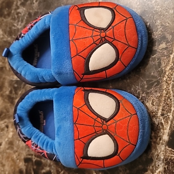 Marvel | Shoes | Spiderman Slippers Toddler 78 | Poshmark
